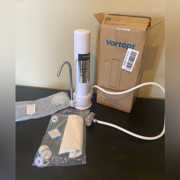 vortopt | Bath | Vortopt F8 Silver Countertop Filtration Water Filter ...